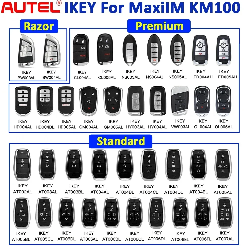 Autel-MaxiIM-KM100-IKEY-Newest-Series-Universal-Programmable-Smart-Key ...