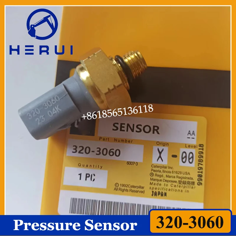 Novo-sensor-de-press-o-para-Caterpillar-320-3060-3203060-para-C13-C15 ...