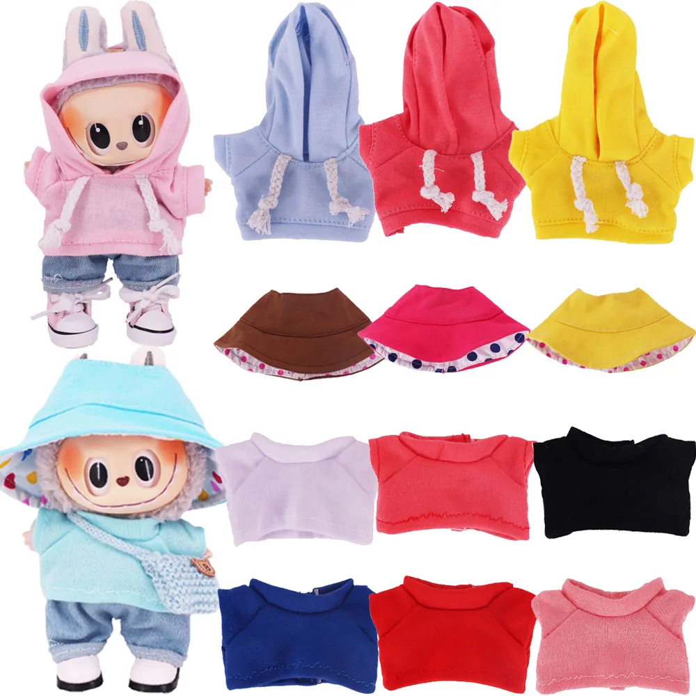 Ropa de Mini muñeca de 17cm, accesorios para muñecas Labubu Pop ...
