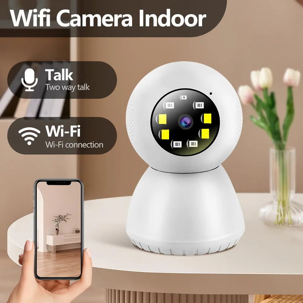 1080P-Smart-Home-WiFi-Camera-Wireless-Indoor-With-Two-Way-Intercom-And ...