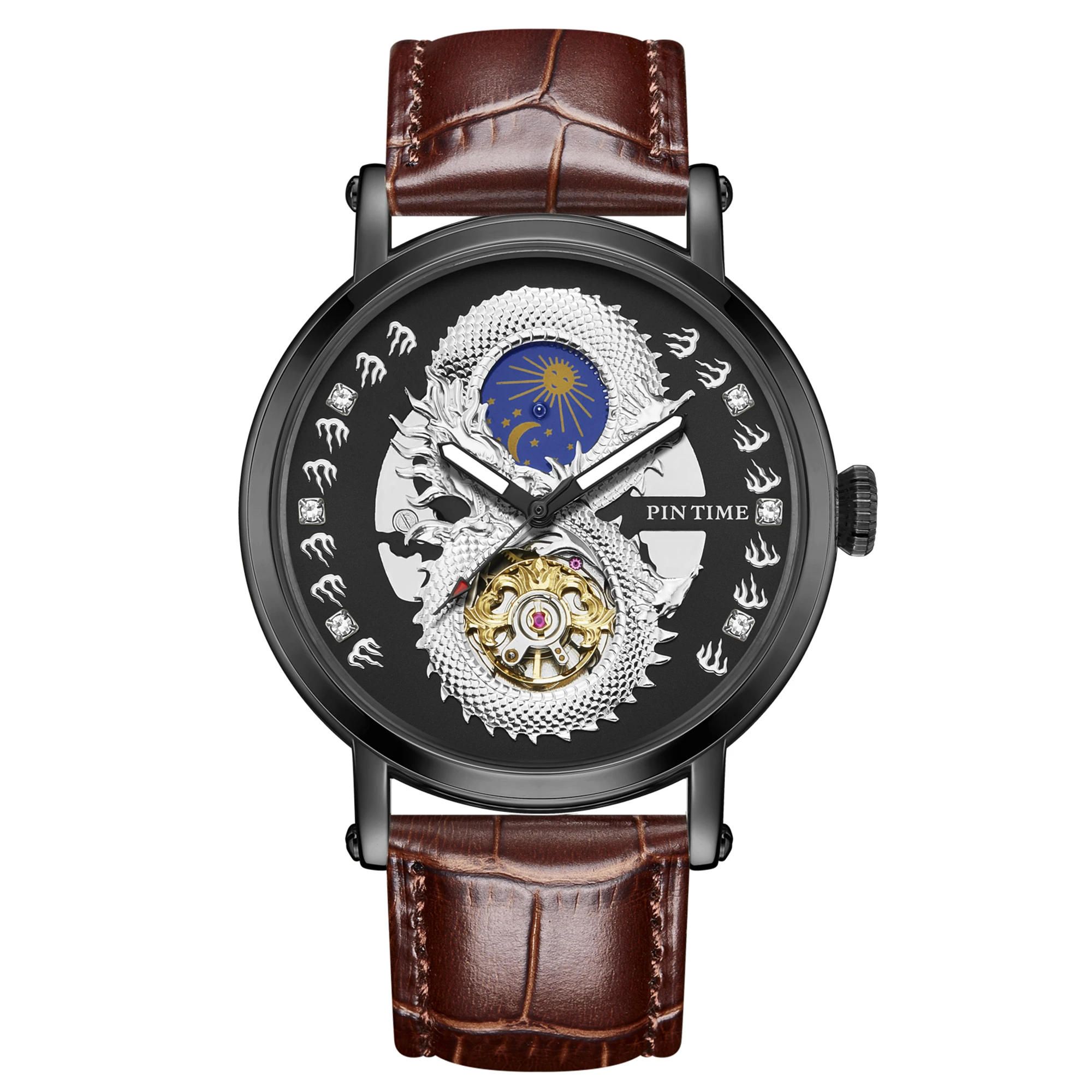 PINTIME-Brand-High-Quality-Automatic-Mechanical-Wristwatch-Dragon ...