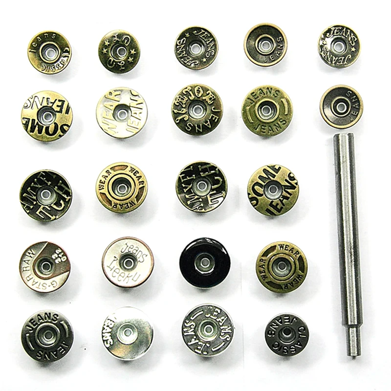 50-Sets-17-MM-Jeans-Rivets-Free-Of-Charge-Installation-Tools-Pants ...