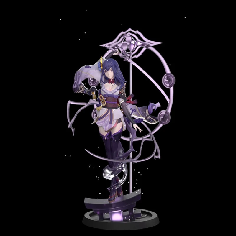 25cm Genshin Impact Anime Figure Beelzebul Pvc Action Figure Raiden Ei ...