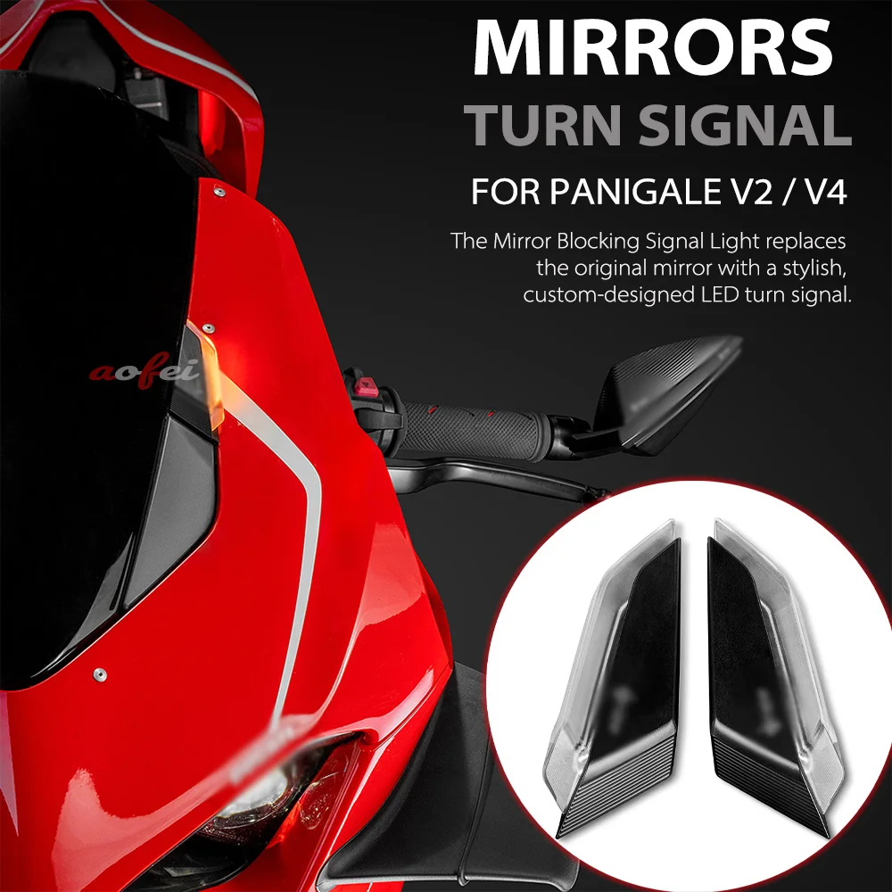 Invisible-LED-Blinker-Light-Turn-Signals-Indicator-For-DUCATI-Panigale ...