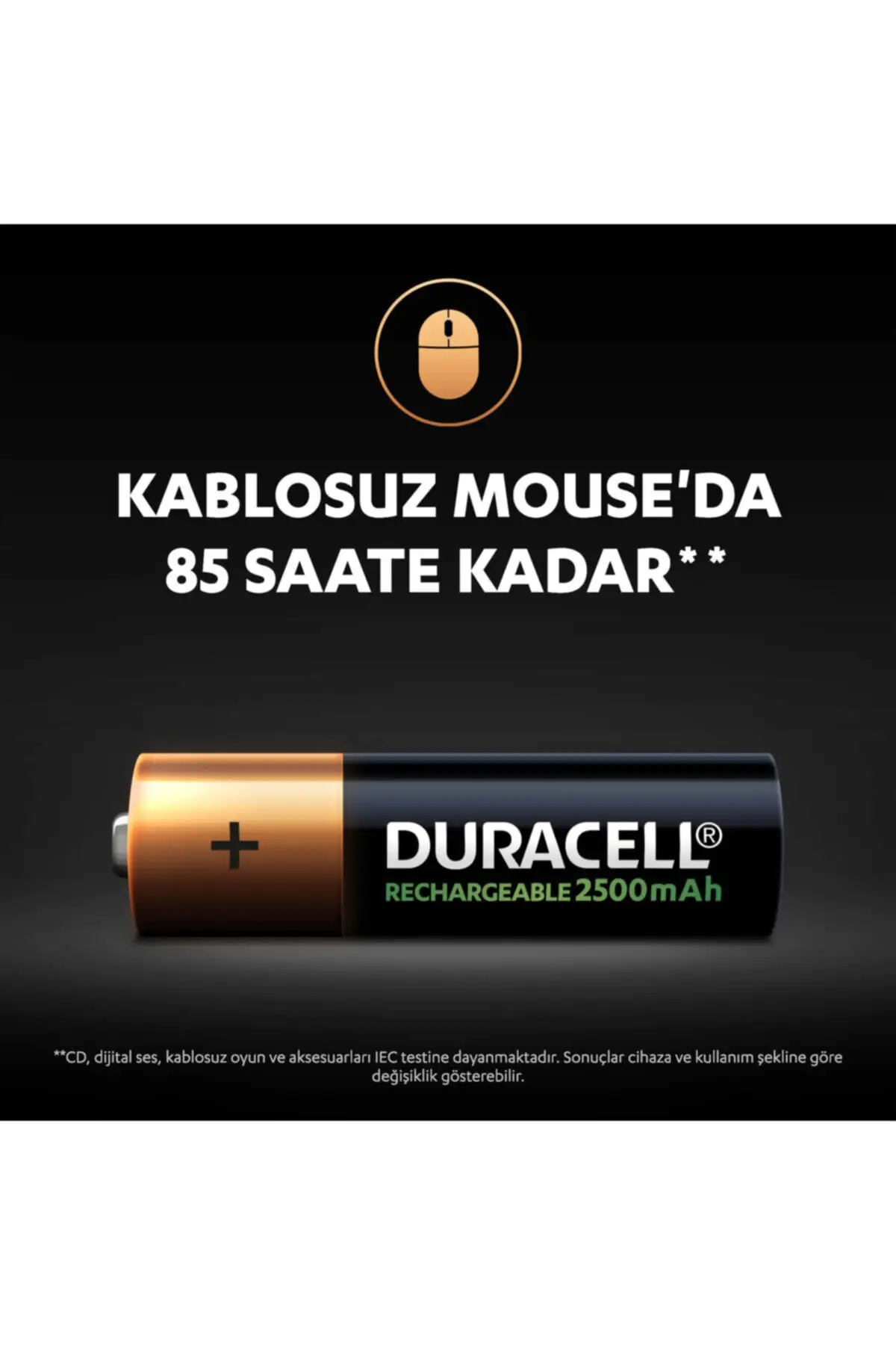 Duracell Rechargeable Batteries Aa