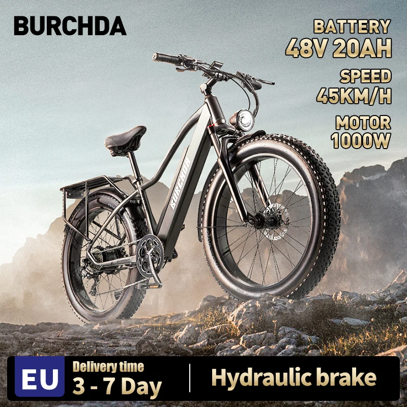 BURCHDA-Electric-Bicycle-1000W-City-Road-Bicycles-48V20AH-Adult ...