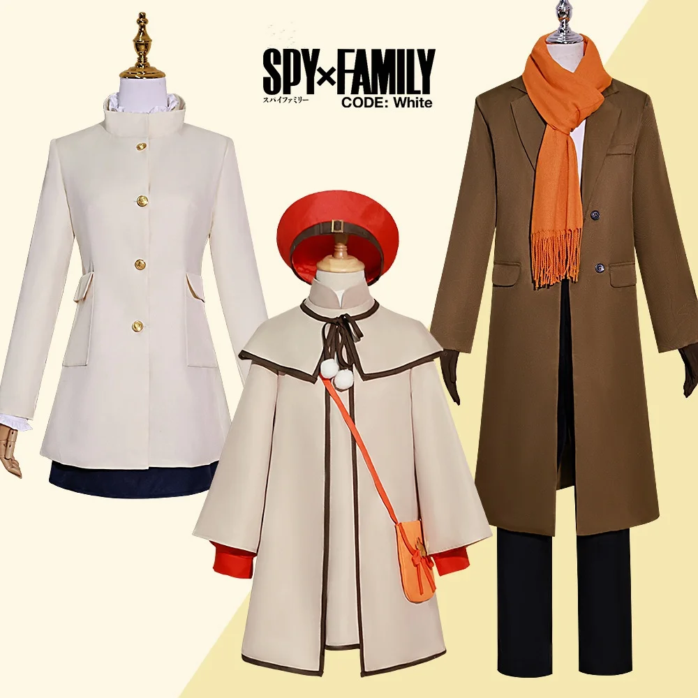 Anime-Spy-X-Family-White-CODE-Yor-Anya-Loid-Forger-Cosplay-Costume-Spy ...