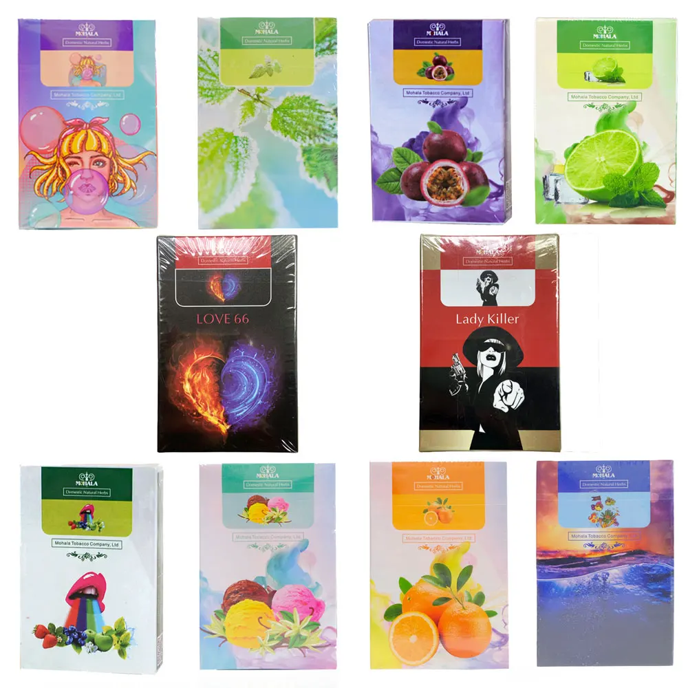 500g-10pcs-MOHALA-Herbal-Hookah-Flavors-Shisha-Fruit-Molasses-USA ...