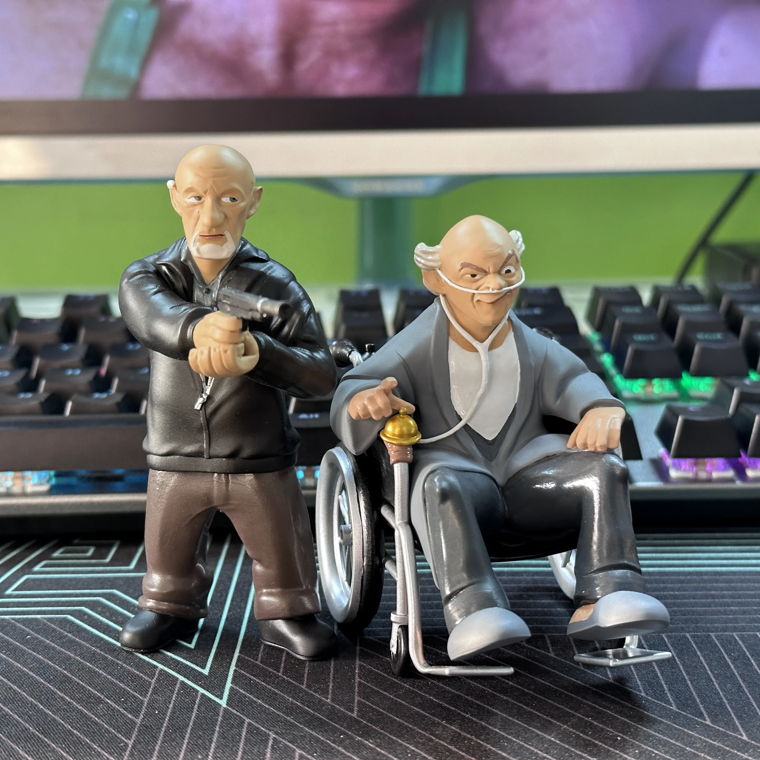 Classic-Cartoon-Style-Breaking-Bad-Action-Figures-Mike-Ehrmantraut-and ...