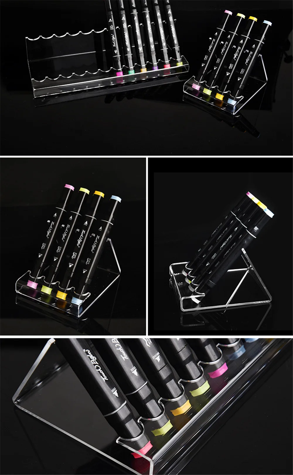 Clear Acrylic Marker Pen Display | Organize & Store Your Markers ...