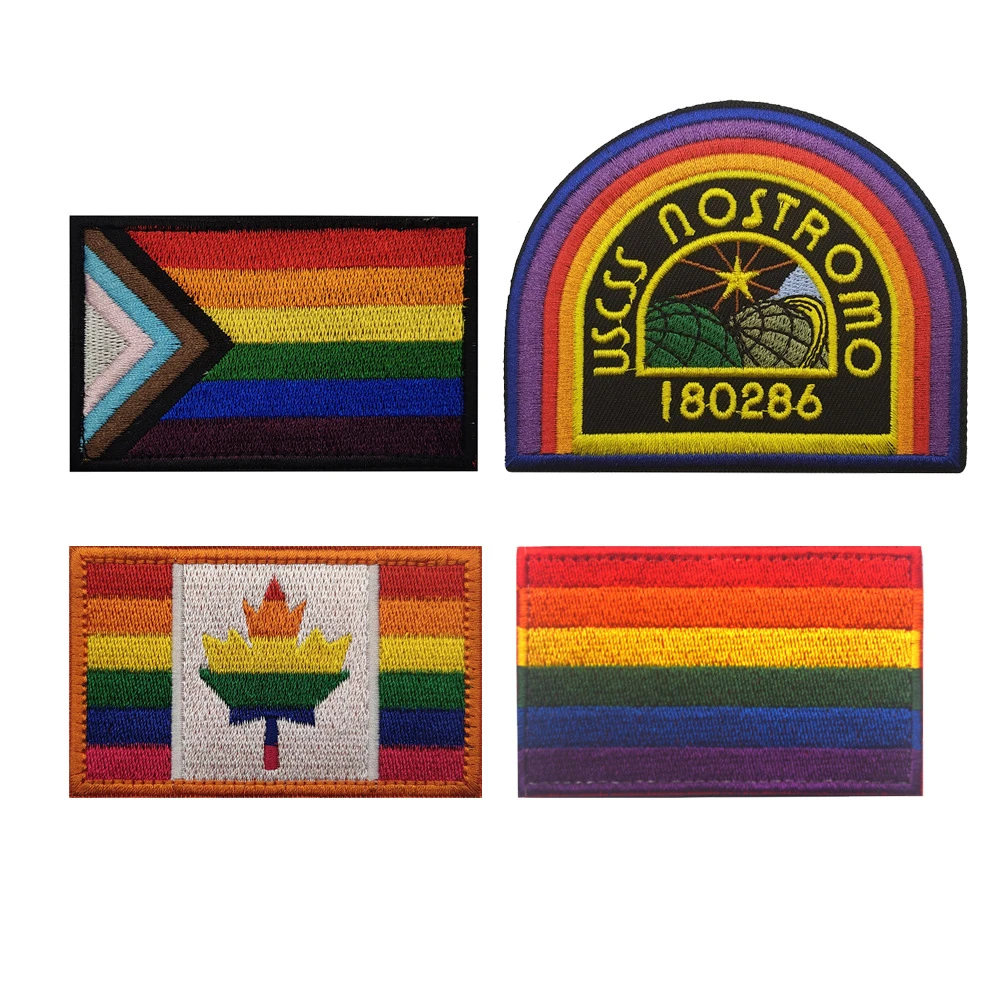 Rainbow-Flag-Embroidered-Patch-Arch-180286-USCSS-NOSTROMO-Crew-Uniform ...