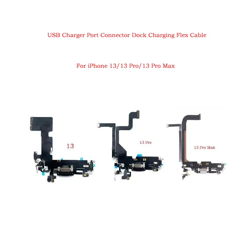 USB Charger Port Connector Dock Charging Flex Cable For iPhone 13/13 ...