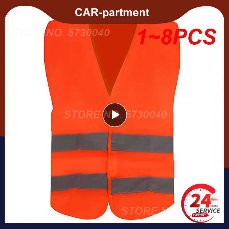 1-8PCS-Car-Emergency-Warning-Triangle-With-Reflective-Breakdown-Warn ...