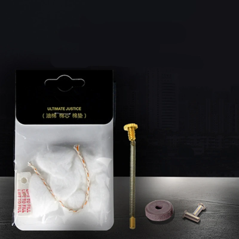 5pcs-Set-Wicks-Cotton-Pad-Steel-Wheel-Screw-Spring-Base-Plate-Universal ...