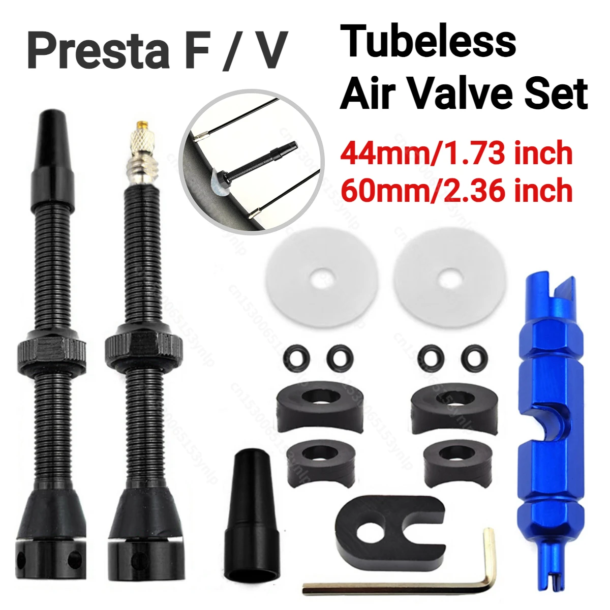 Presta-bicicleta-Presta-Valves-Set-ferramentas-anodizadas-Alloy-Stem ...