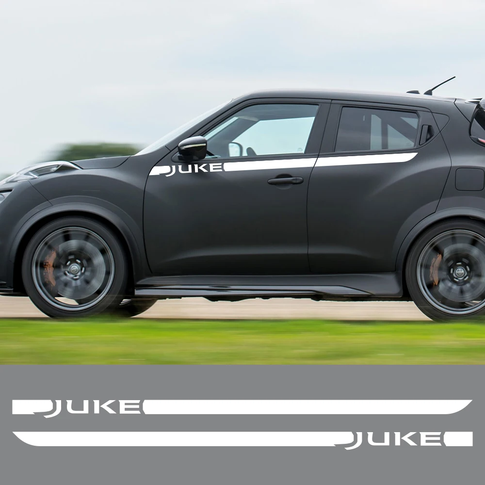 For Nissan Juke F15 F16 2011-2023 Car Long Strips Waist Line Stickers ...