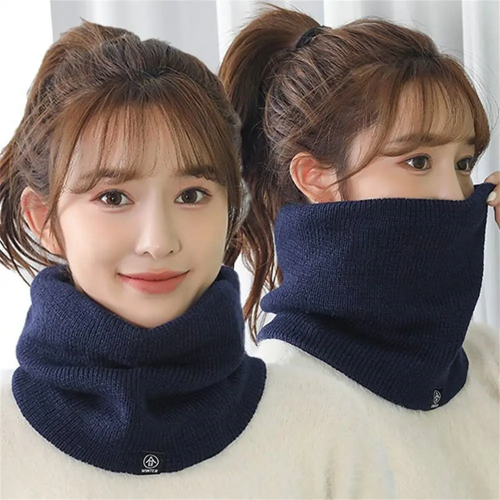 Women-Men-Soft-Knitted-Neck-Scarves-Winter-Neck-Warmer-Sport-Scarf-Face ...