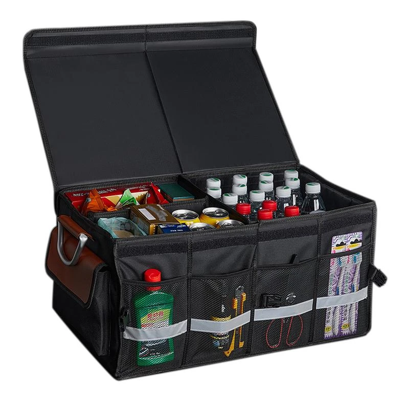 Foldable Car Trunk Storage Bag Car Multi Pocket Trunk Organizer Large ...