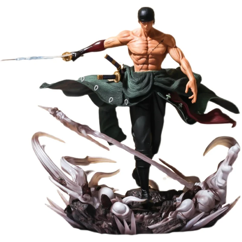 29Cm-High-Anime-One-Piece-Roronoa-Zoro-Figure-Pvc-Cool-Movable-Doll ...