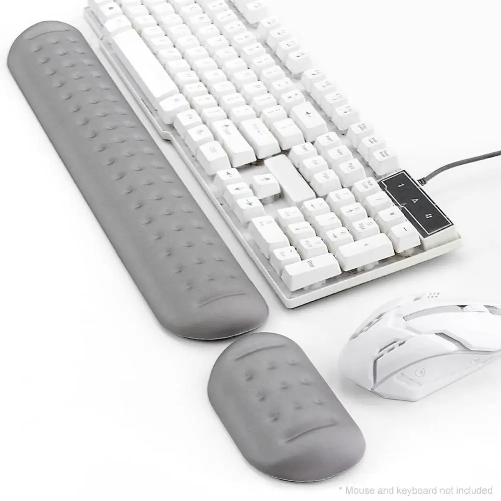 Support Mouse Mat Keyboard Cushion Wrist Rest Pad Bluelans Office ...