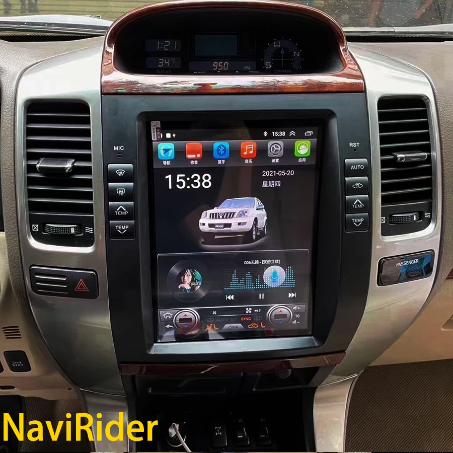 Android-13-Car-Radio-For-Toyota-Land-Cruiser-Prado-120-Lexus-GX470 ...