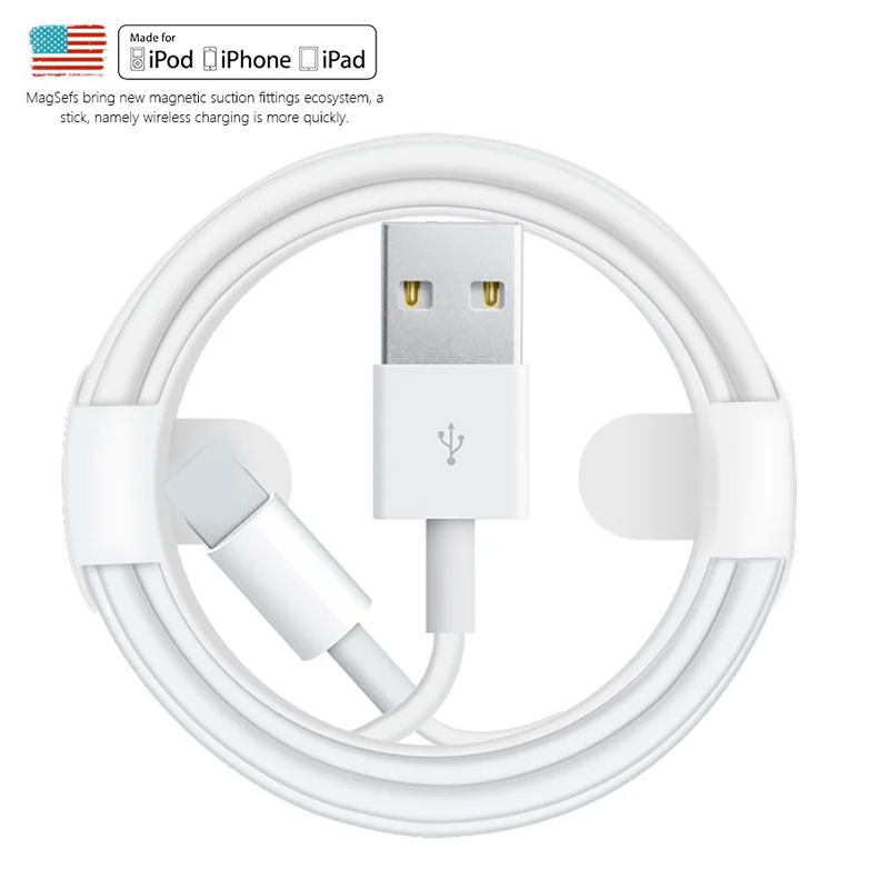 1m Original Usb Cable For Apple Iphone 6 6s 7 8 Plus 11 12 Pro Xs Max ...
