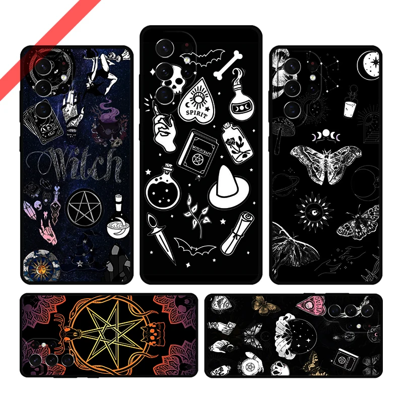 Witchy-Goth-Magic-Phone-Case-For-Samsung-Galaxy-S20-FE-S21-S10-S23-Plus ...