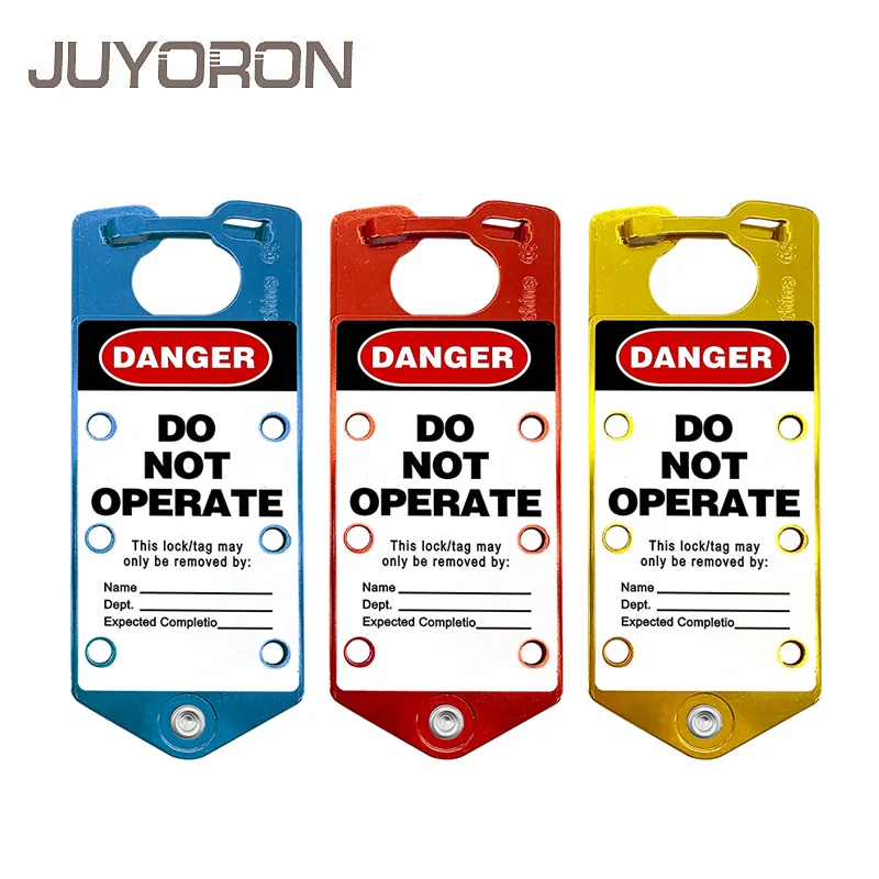 Safety-Aluminum-Strap-Buckle-Lock-Industrial-Six-Strap-Lock-Multiple ...