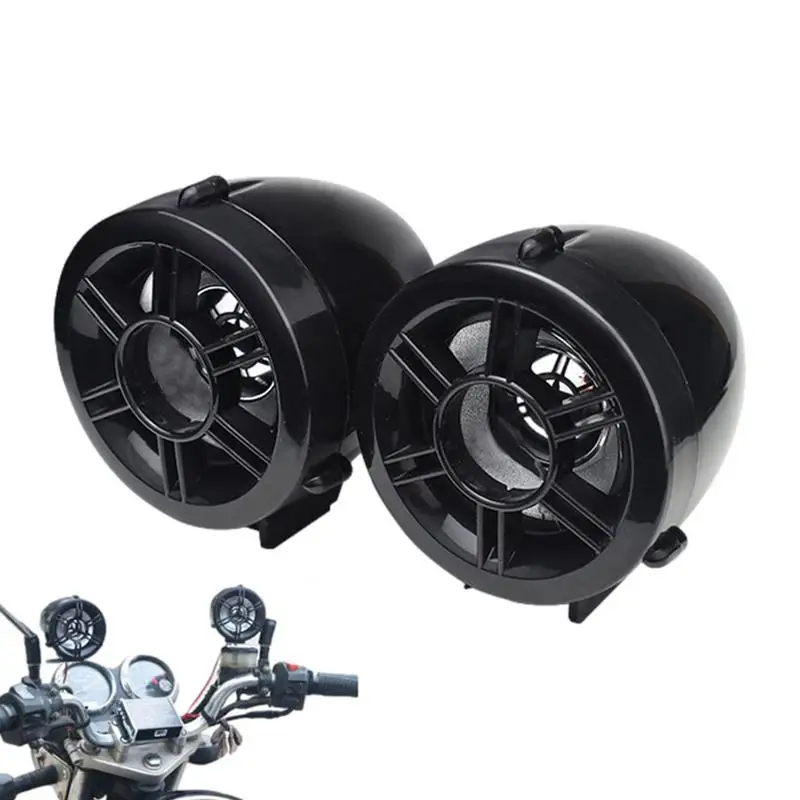3-43-Inches-Motorcycle-Horn-Motorcycle-Handlebar-Speaker-Audio-System ...