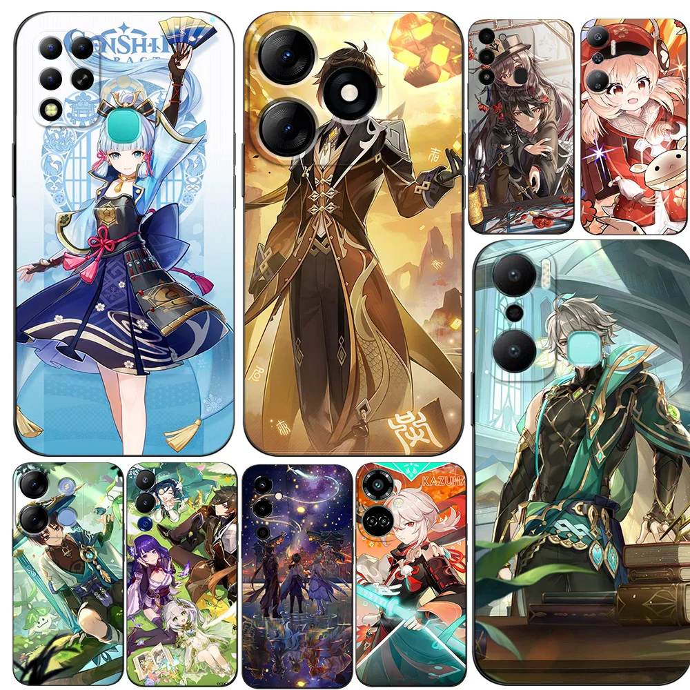 BLACK-TPU-CASE-FOR-ITEL-A60-P40-VISION-5-A18-S18-INFINIX-SMART-7-PLUS ...