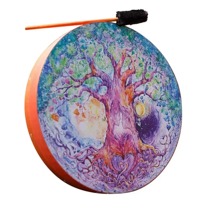 Shamanic-Drum-Love-Tree-Shaman-Drum-Percussion-Instruments-For-Adults ...
