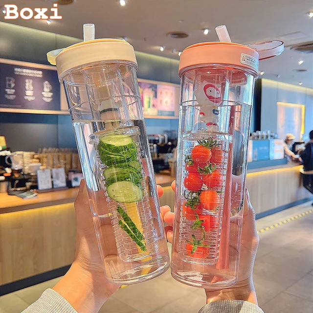 Water With Fruit Infuser Cup
