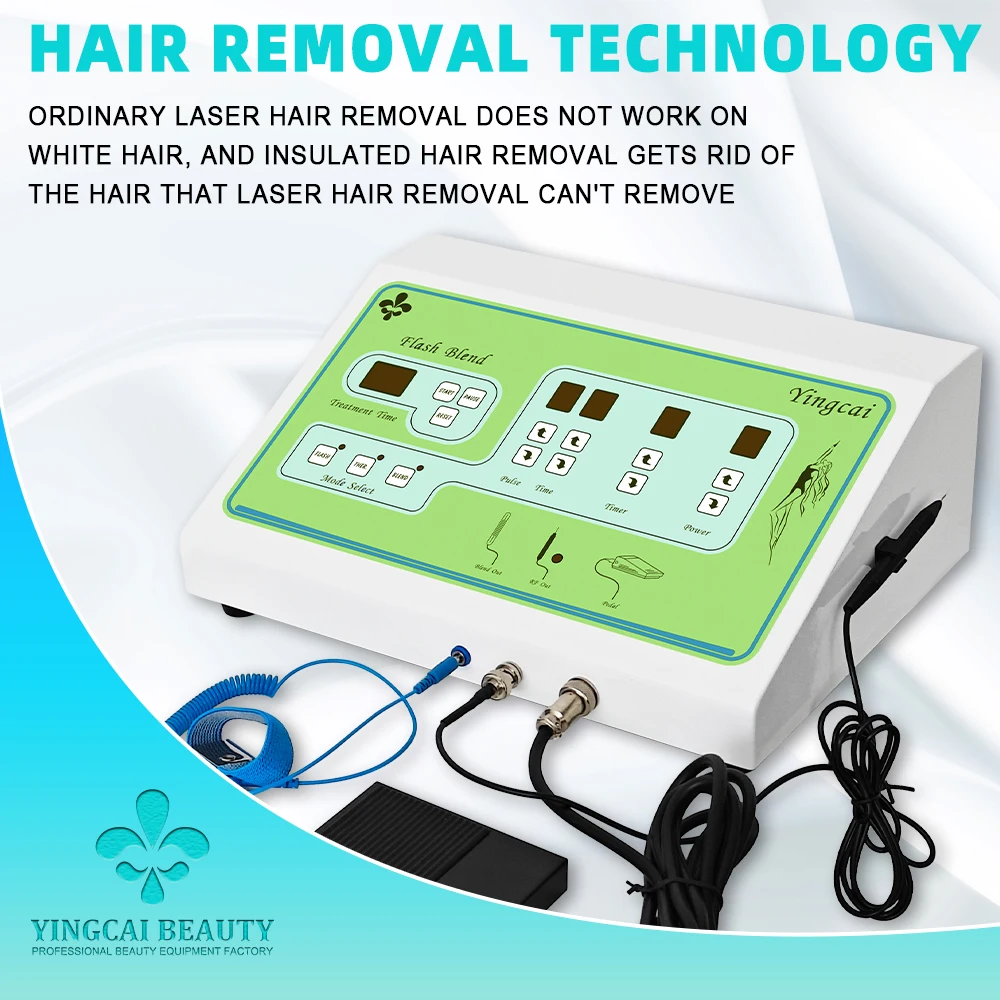Professional Permanent Electrolysis Hair Removal Machine Painless ...
