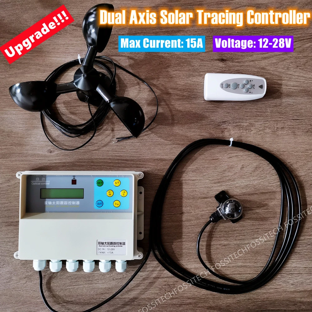 UPGRADED! Solar Tracker Dual Axis Controller Solar Automatic Tracking ...