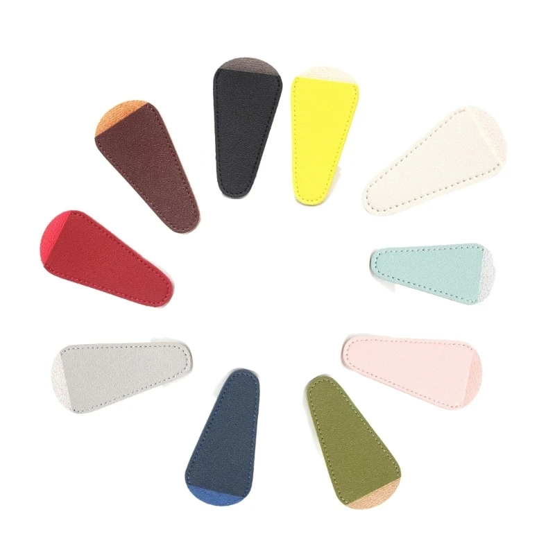 Scissors Sheath Safety Leather Scissors Cover Protector Colorful Sewing ...