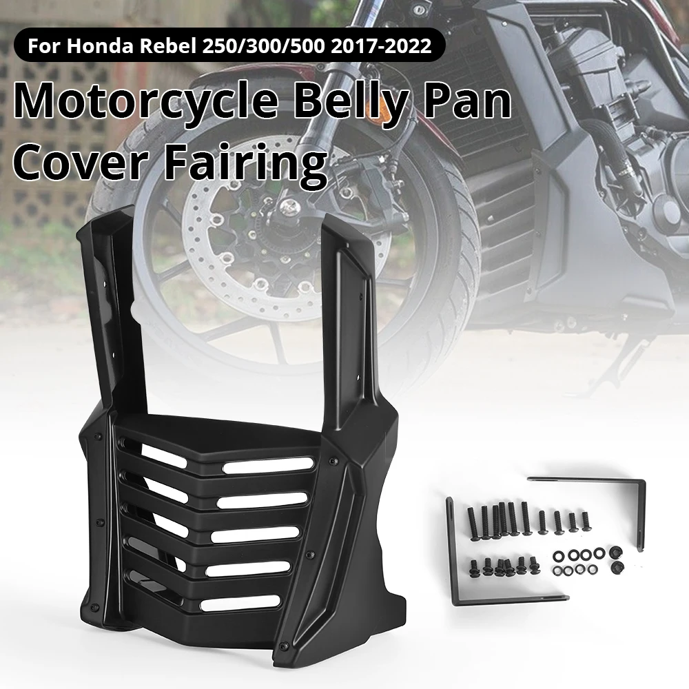 Black-Under-Fairing-Cover-Belly-Pan-Engine-Guard-For-HONDA-REBEL-CMX ...