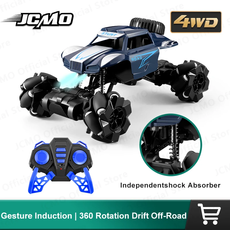 4WD-Stunt-RC-Car-2-4G-Remote-Control-Cars-LED-Headlights-Gesture ...