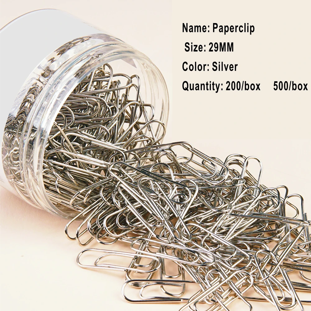 Paper-clips-nickel-plated-storage-folders-paper-test-papers-office ...