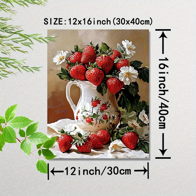 2D Plane，1 Pieces 2D Wooden Frame Canvas Painting，Exquisite Still Life ...