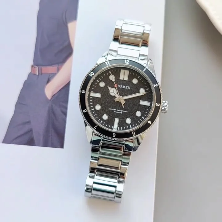 CURREN 8450 мужские кварцевые часы | AliExpress