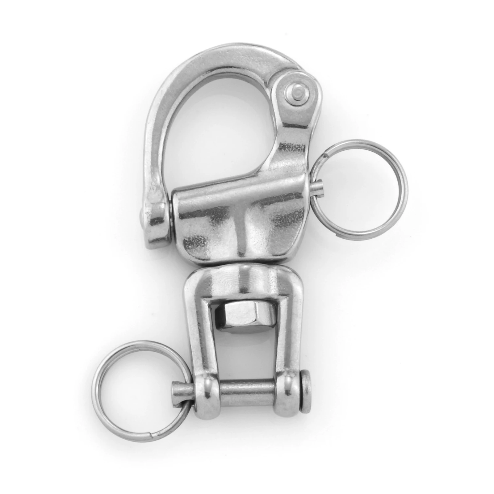 1Pc-Rvs-316-Draaibare-Snapsluiting-Ring-Rotary-Lente-Haak-70Mm-Marine ...