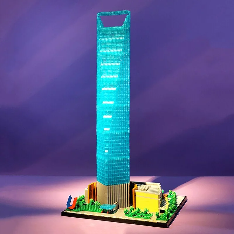 Shanghai World Financial Center Minecraft
