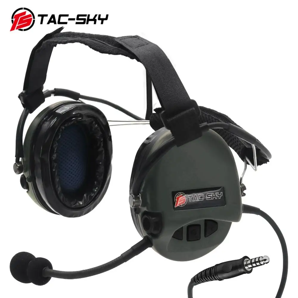 TAC-SKY-TCI-LIBERATOR-II-Softair-Headphones-SORDIN-Silicone-Earmuffs ...