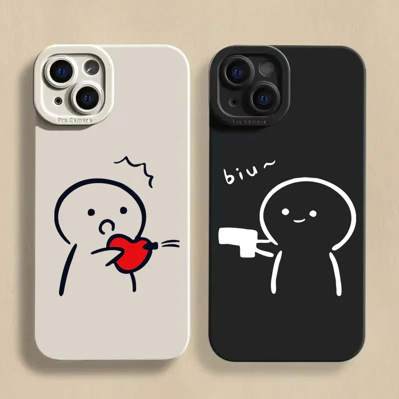 Cartoon-Funny-Man-Couple-Phone-Case-for-Iphone-15-Pro-Case-14-13-12-11 ...