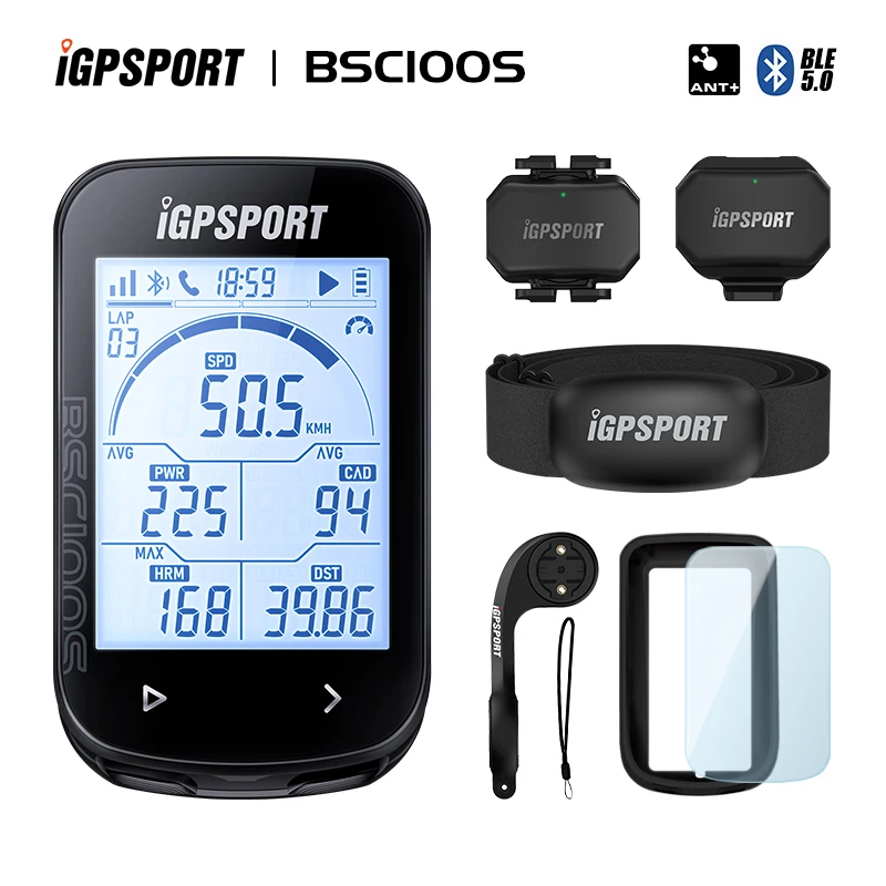 IGPSPORT-ordenador de bicicleta BSC100S IGP 100S con GPS, velocímetro ...