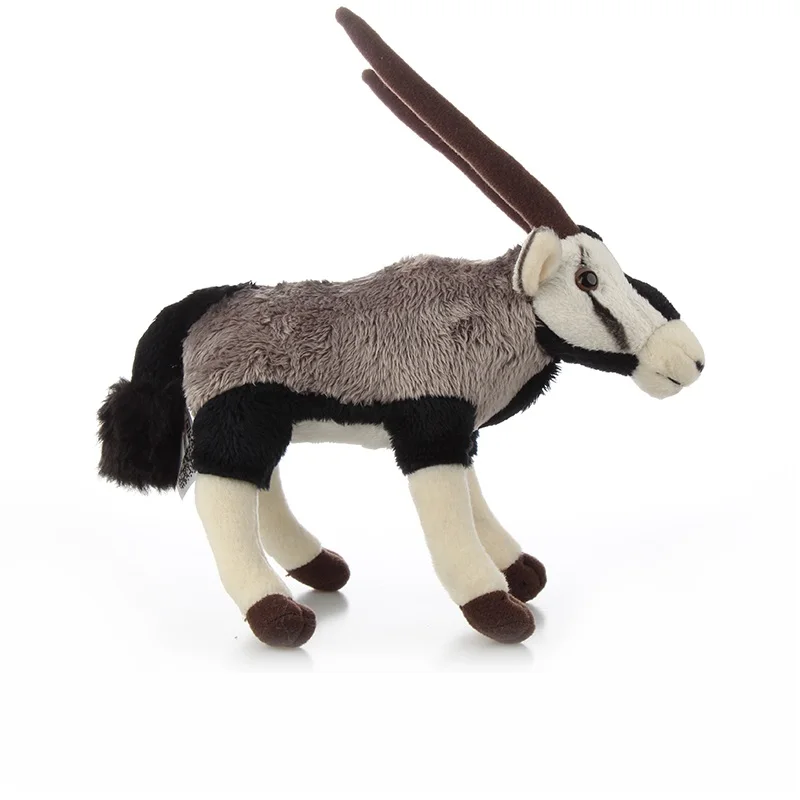 Lifelike-Gemsbok-Oryx-Gazella-Small-Wild-Animal-Soft-Stuffed-Doll-Plush ...