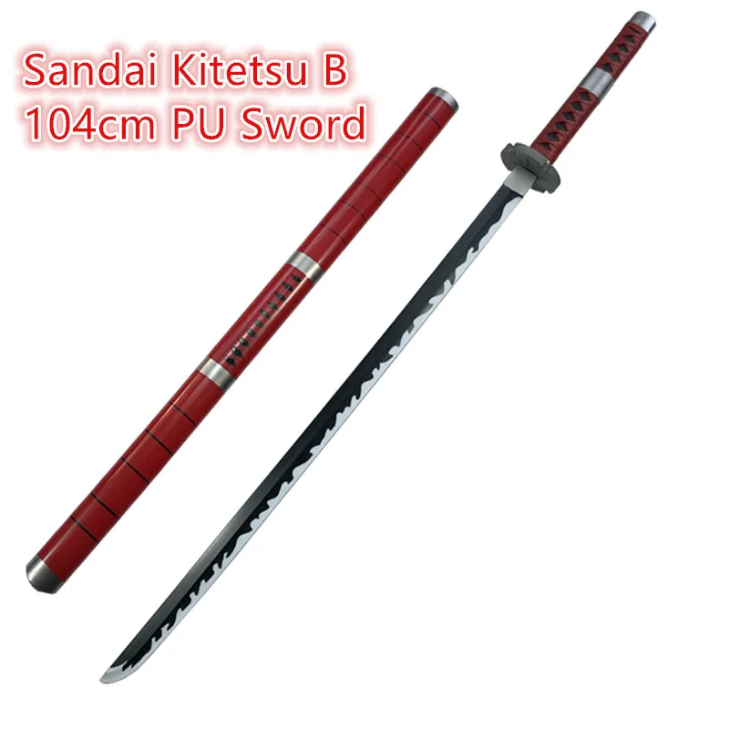 Roronoa Zoro Role Playing Samurai Weapon Katana Sword (104cm) - Crazy ...
