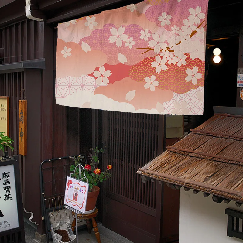 Japanese-Style-Izakaya-Sushi-Restaurant-Kitchen-Door-Curtain-Bar ...