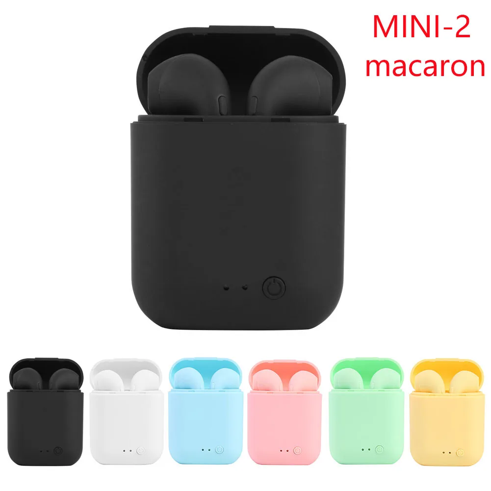 Mini-2-TWS-Earphone-5-0-Headset-Wireless-Earphones-With-Mic-Charging ...