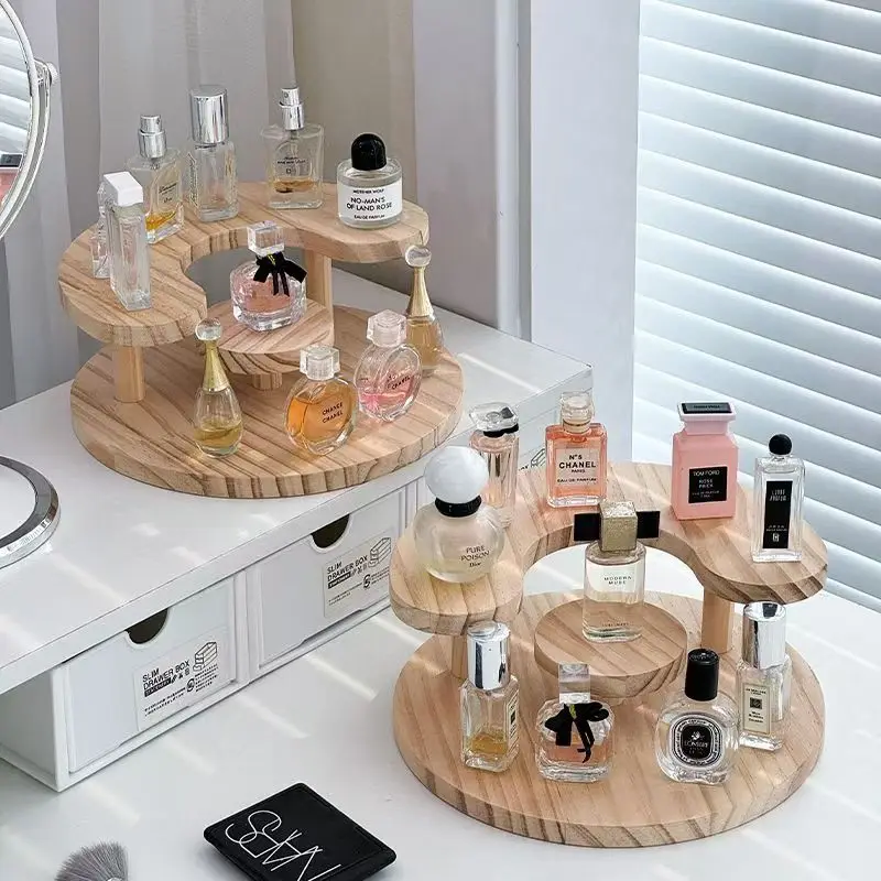 Creative-Display-Riser-Stand-Wooden-Shelf-for-Perfume-Organizer-Perfume ...
